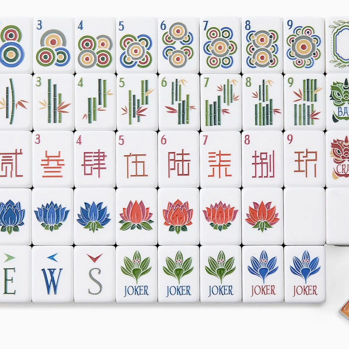 Heritage Mahjong Tiles – Summer House Lifestyle