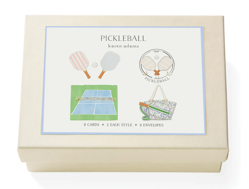 Pickleball Note Card Box – Summer House Lifestyle