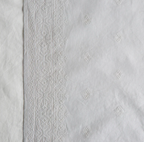 Ines King Sham (White) – Summer House Lifestyle